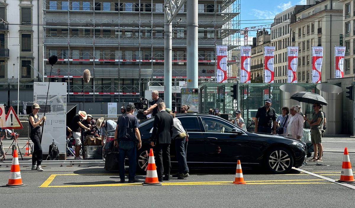 Genève: Gérard Darmon tourne un film à Cornavin | Tribune de Genève