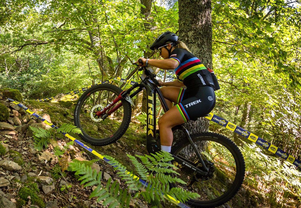 Nachgefragt bei der Weltmeisterin: Ist eine E-Bike-WM tatsächlich Sport ...