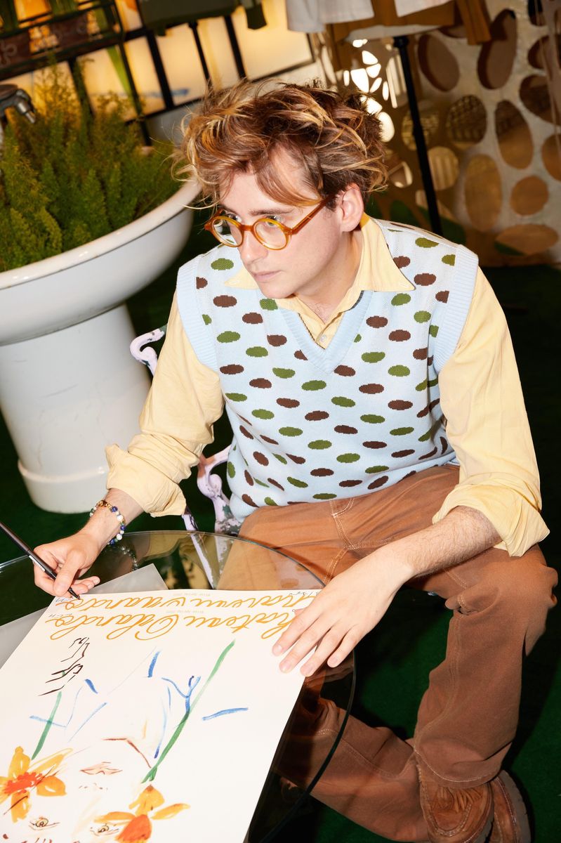 Designer Luke Edward Hall: Er bringt den Dandy in die Männermode zurück ...