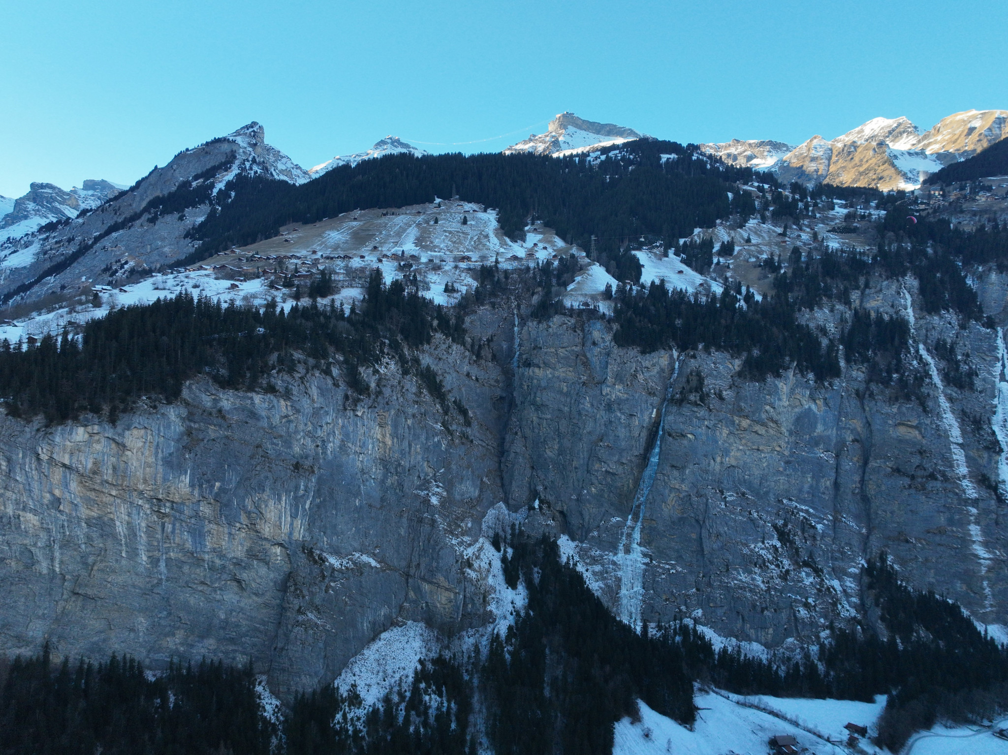 Lauterbrunnen: un base jumper allemand meurt à Gimmelwald