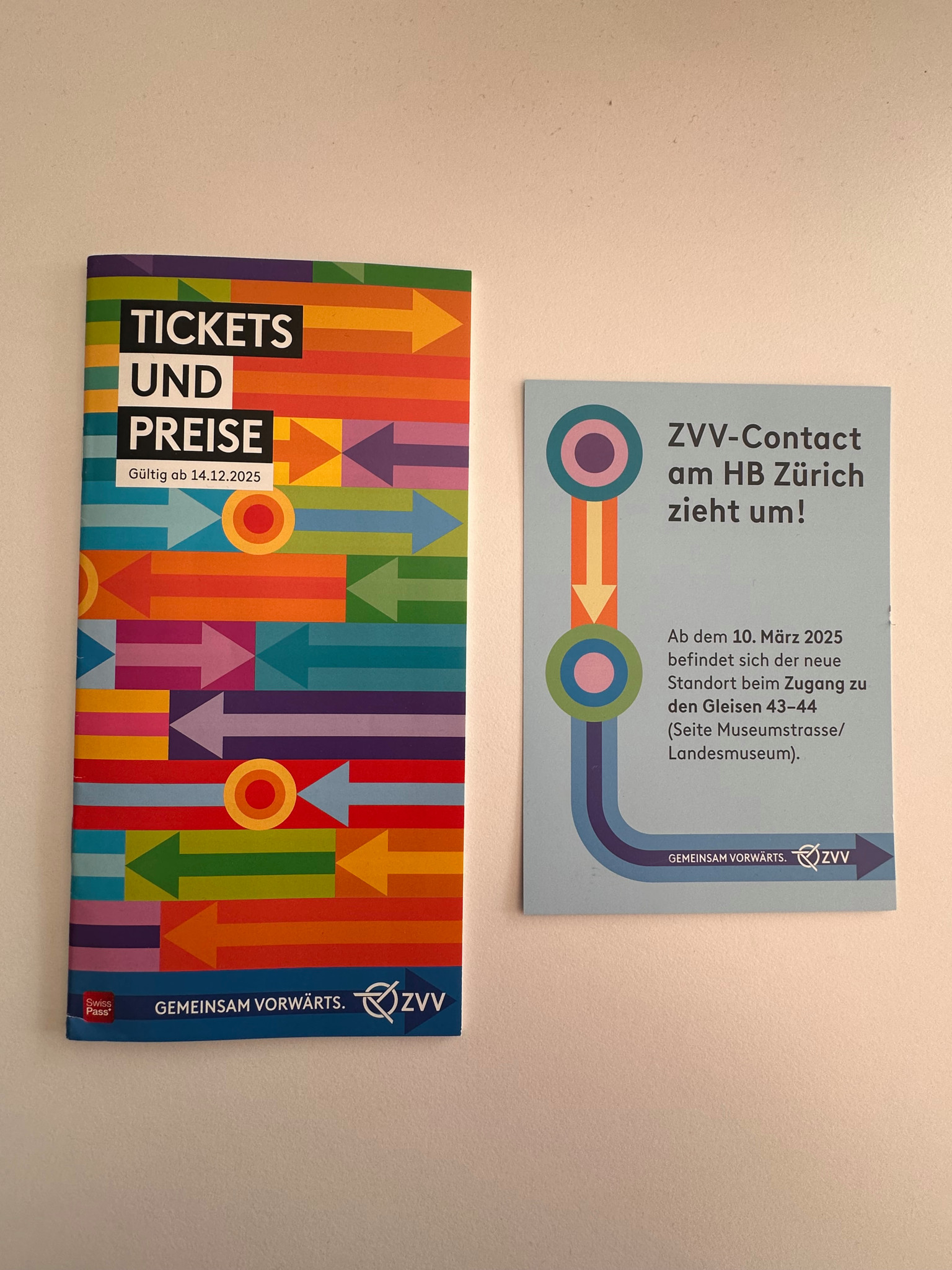 ZVV Zürich: Neue Schriftart spart Zehntausende Franken