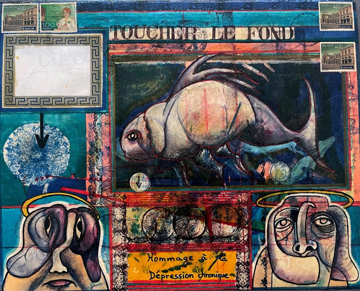 Galerie Humanit’Art – Un artiste genevois fait voyager ses peintures par la poste | Tribune de ...