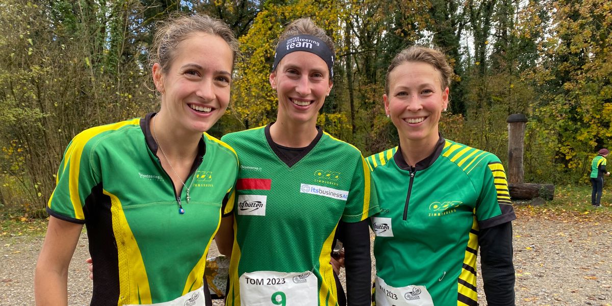 Team-SM im Orientierungslauf: Schwestern-Trio der OL Zimmerberg gewinnt Gold | Tages-Anzeiger