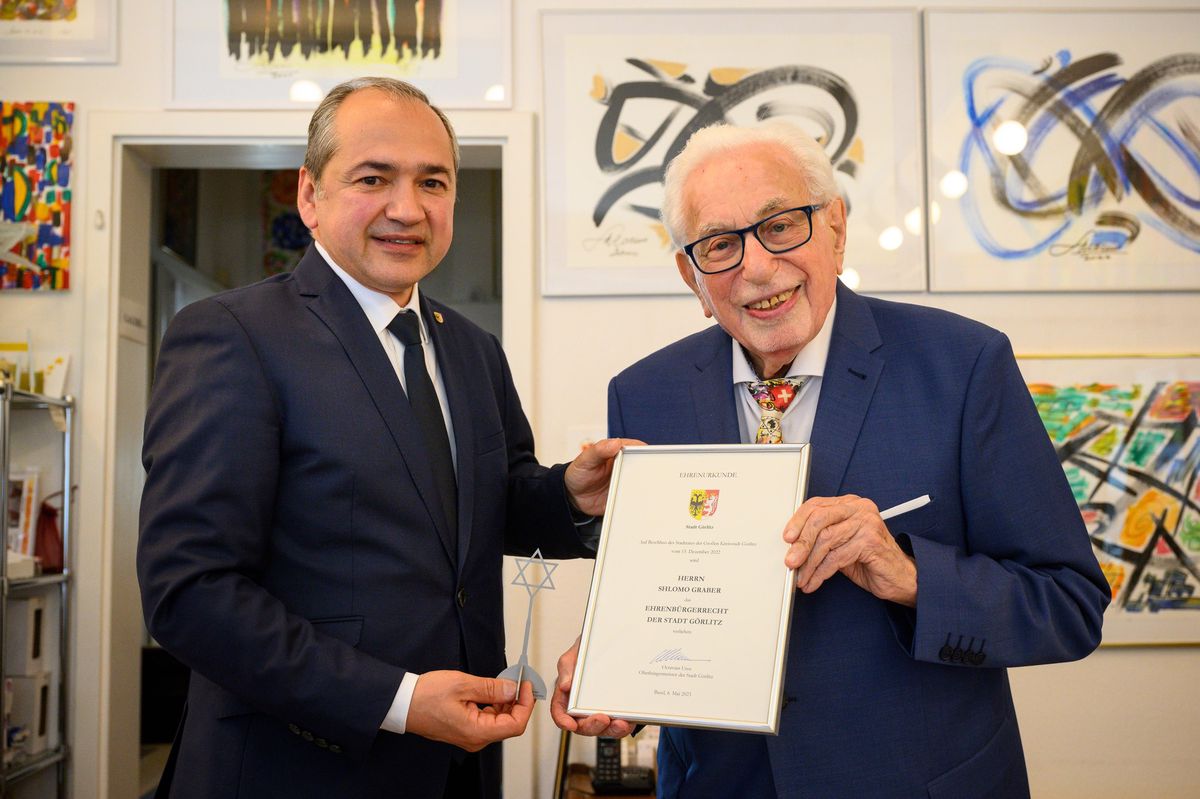 Zeitzeuge Shlomo Graber: Geehrt von der Stadt, in der er beinahe ...