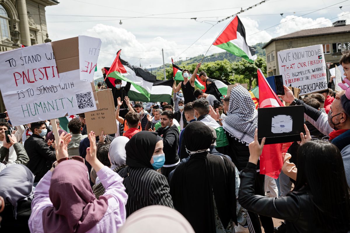 Palästina-Demo in Bern: Viel Israel-Kritik und umstrittene Redner auf ...