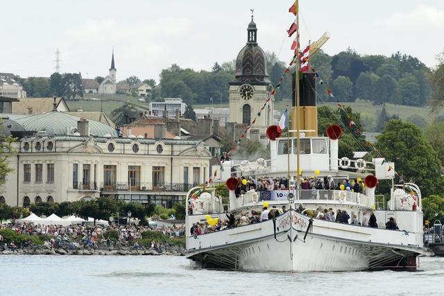 Lac Léman – Le bateau de la CGN le «Simplon» fête ses 100 ans | 24 heures