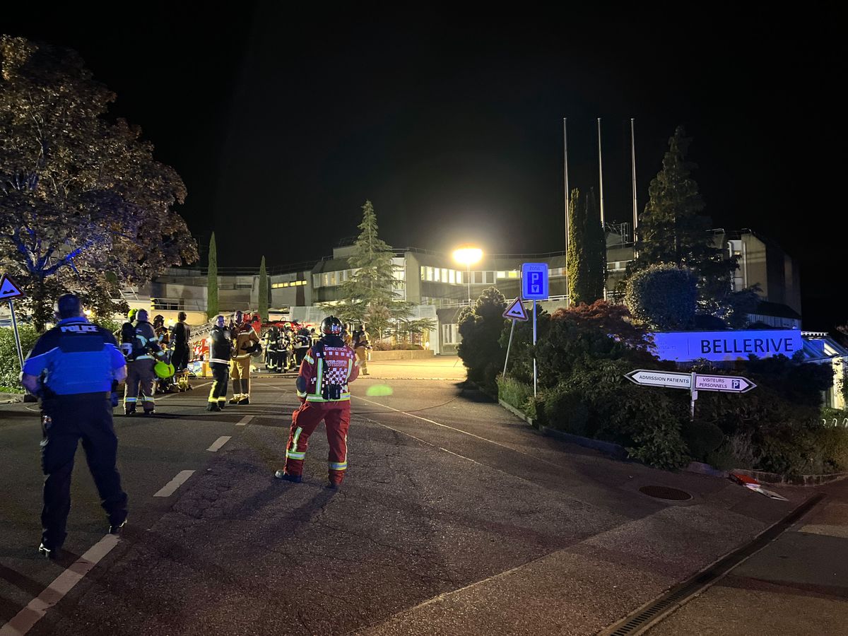 Incendie à Genève: L’Hôpital de Bellerive victime d'un incendie | Tribune de Genève