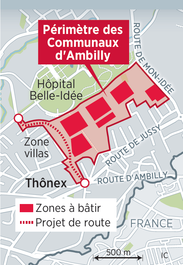 Les travaux démarrent aux Communaux d’Ambilly, mais la bataille se ...