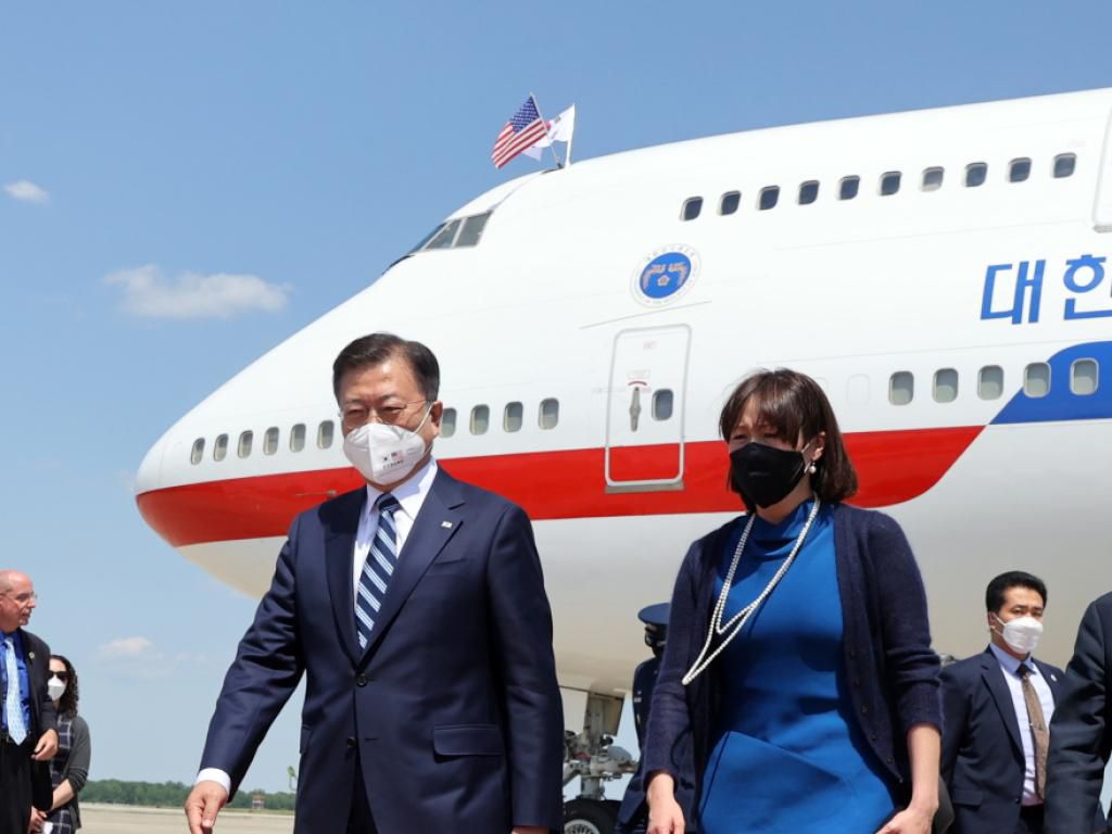 Dossier Pyongyang - Joe Biden reçoit le président sud-coréen Moon Jae ...