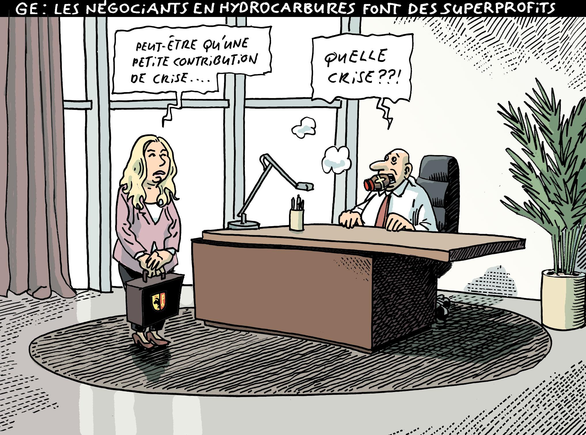 Herrmann: Dessin du 21 septembre | Tribune de Genève
