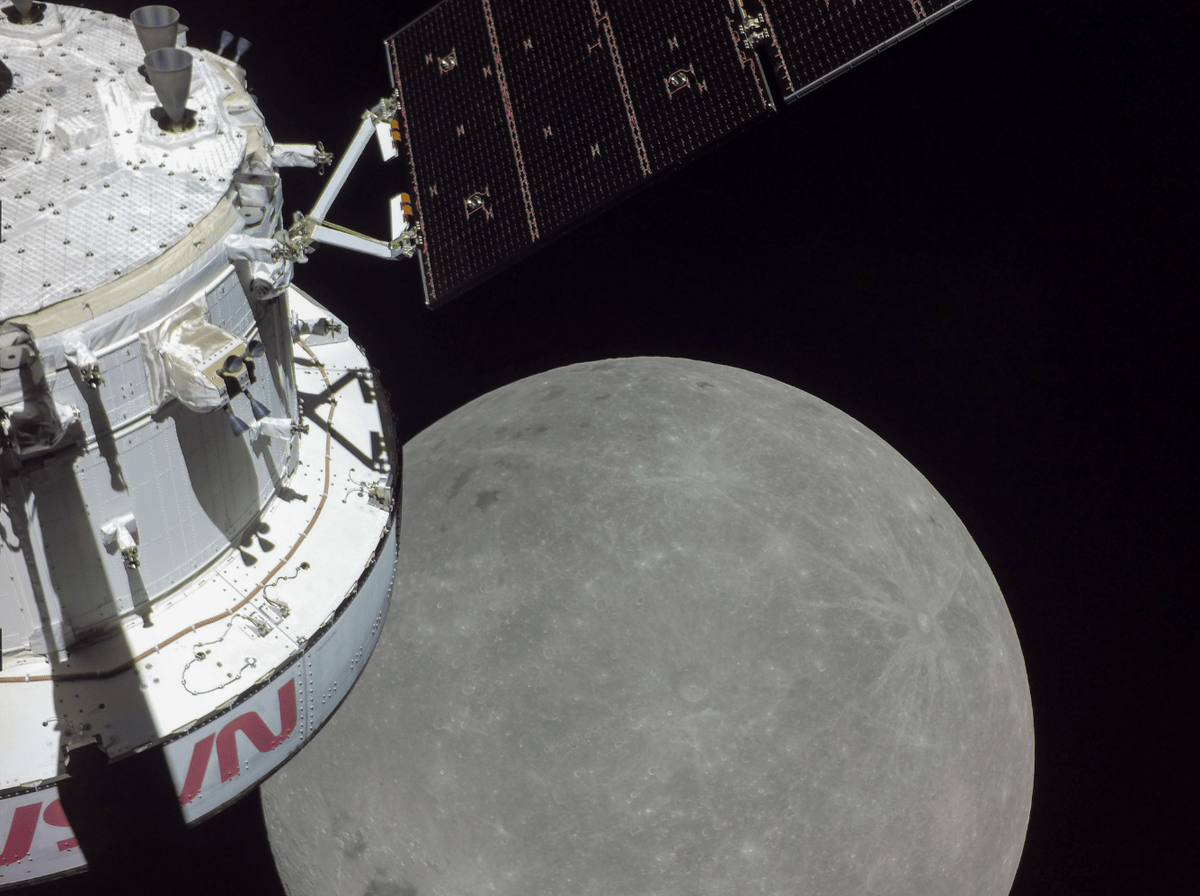 Orion livre de splendides images de la face cachée de la Lune - Le Matin