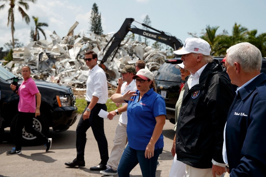 Zwang Irma Trump zum Umdenken? | Berner Zeitung