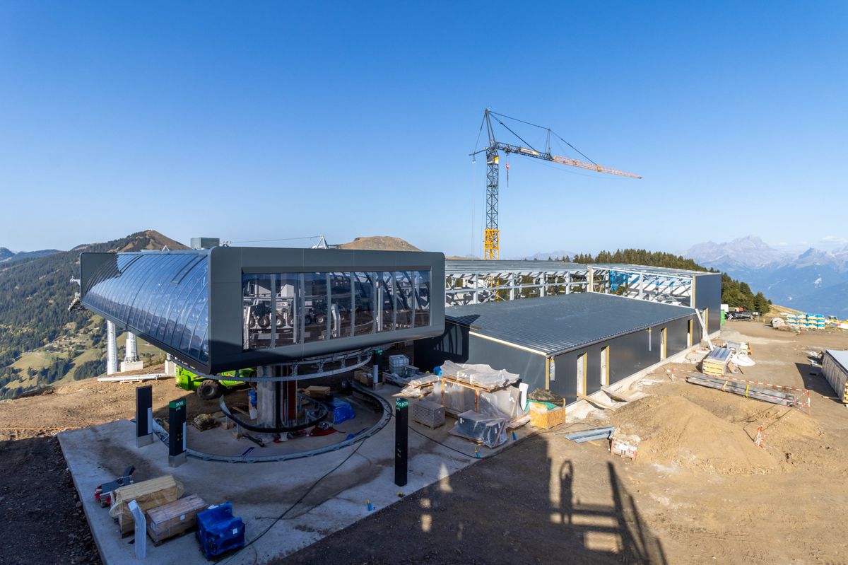 Remontées mécaniques: Sprint final pour la télécabine high-tech de ...