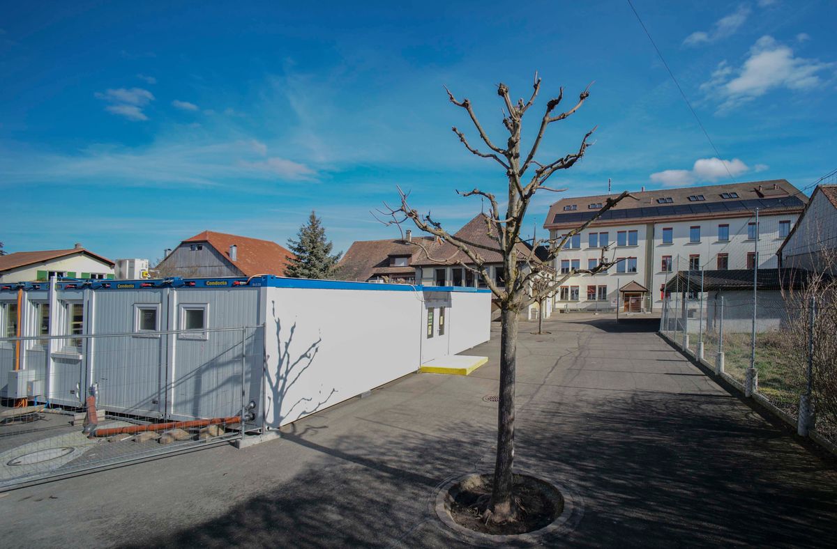 Ecoles de Payerne et environs: Les containers scolaires auront un étage ...