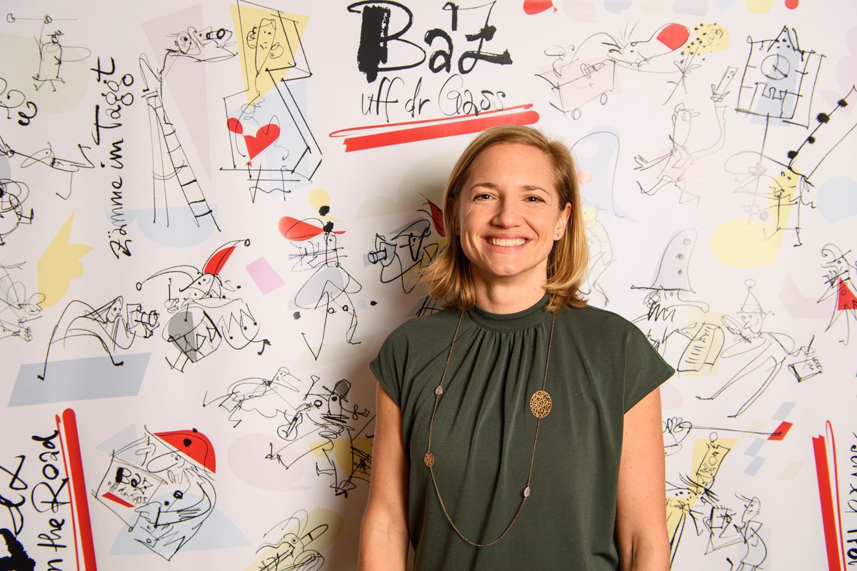 Esther Keller bei «BaZ uff dr Gass»: Sie sprang als Mädchen kopfvoran ...